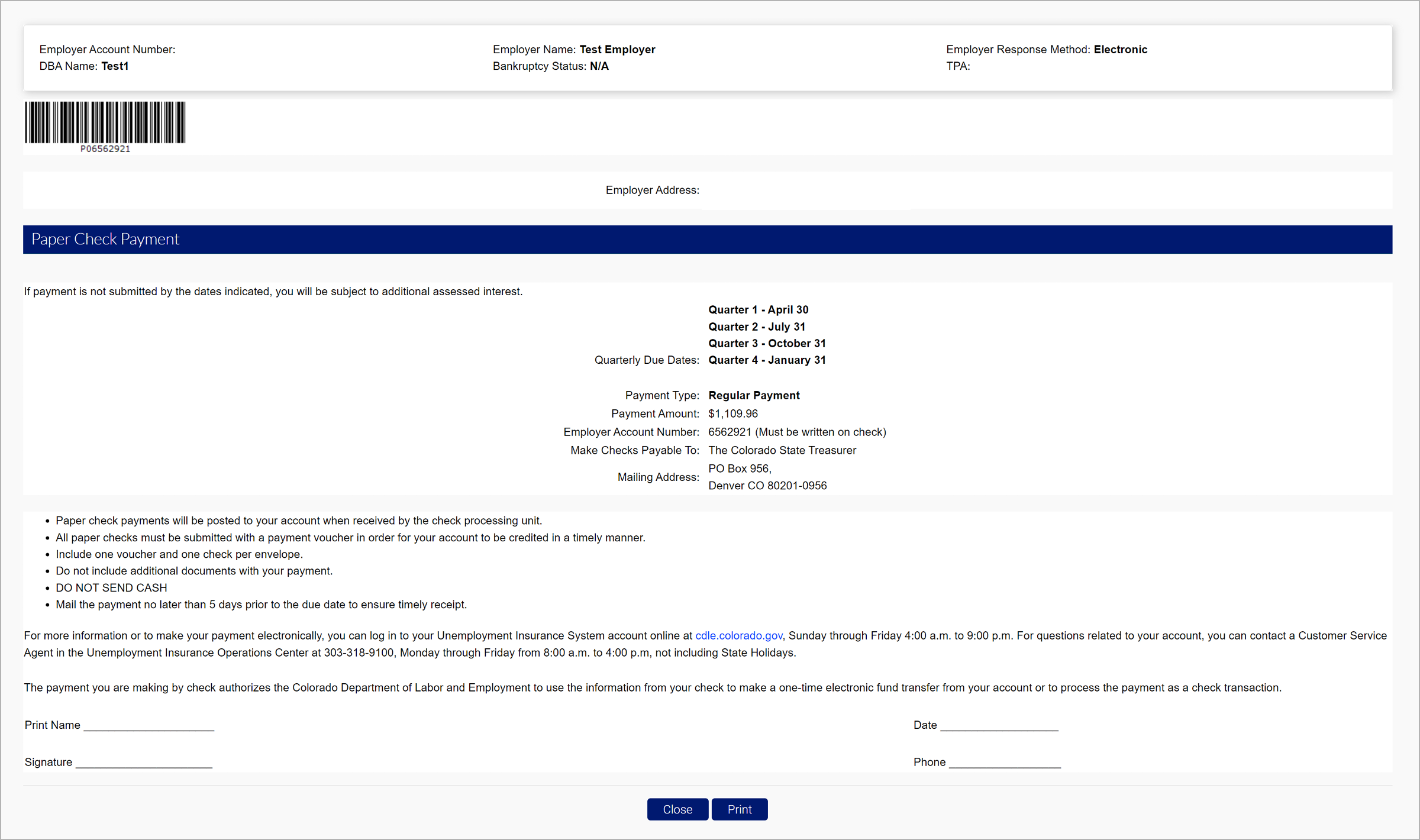 How to Make and Manage Payments in MyUI Employer+ | Department of Labor ...