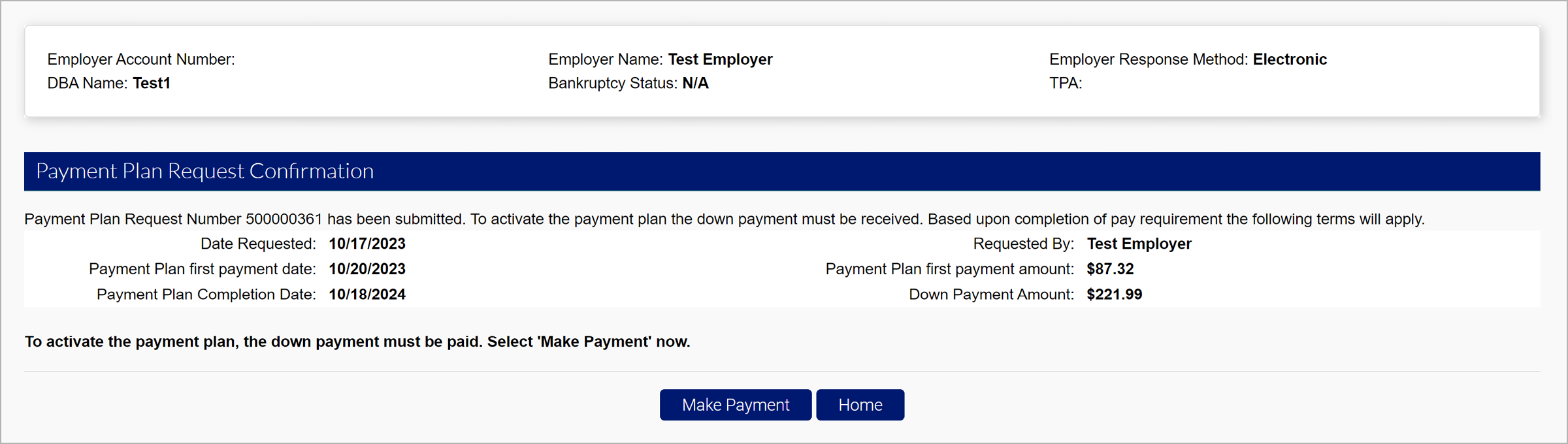 How to Make and Manage Payments in MyUI Employer+ | Department of Labor ...